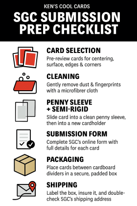 A Step by Step Guide to Preparing Your Cards for SGC (and my First Time ...
