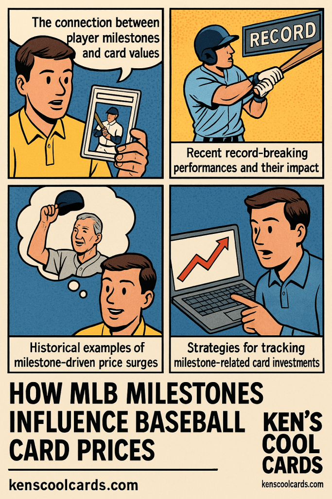 How MLB Milestones Influence Baseball Card Prices - Kens Cool Cards ...